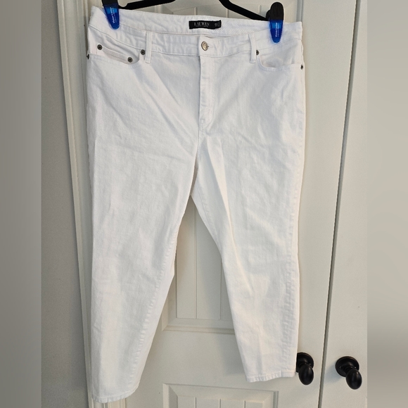 Lauren Ralph Lauren | Jeans | Lauren Ralph Lauren White High Rise ...